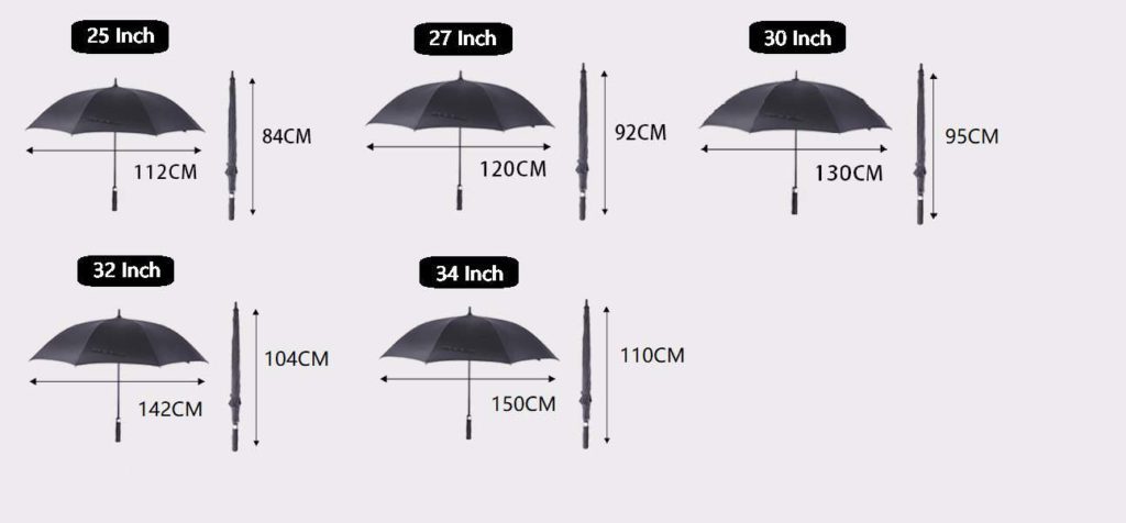 Double Canopy Umbrella - Types of Double Canopy Golf Umbrellas
